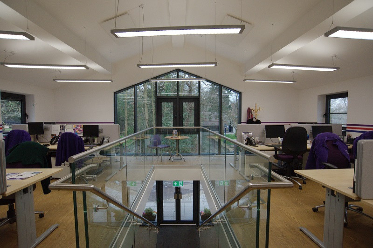 Energy Efficient Infrared Office Heating · ARC Thermal